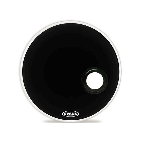 BD24REMAD [EMAD Resonant Black 24 / Bass Drum] [1ply, 7.5mil] by EVANS ...