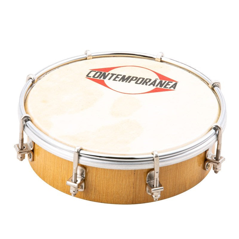 CO-TBMV08C [Tamborine / 6 pieces / Natural wood body / Goatskin] by ...