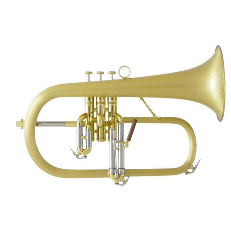 Carol Brass / N6200 Satin-Bell Bb Flugel Horn [Pre-tuned for peace of ...