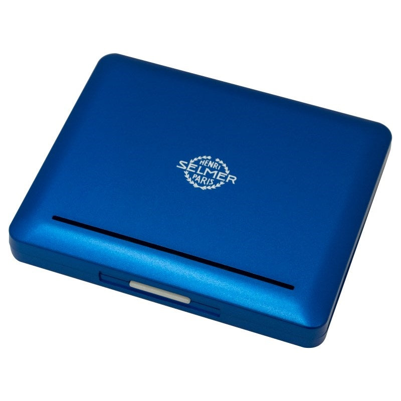 [Color: Ocean Blue] Selmer Logo Plastic Reed Case for Alto Saxophone ...