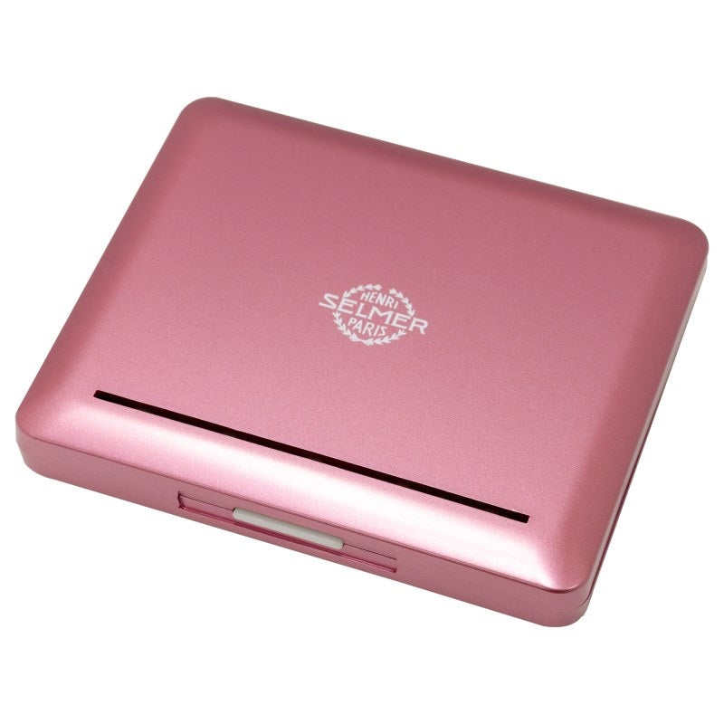 [Color: Sakura Pink] Selmer Logo Reed Case for Alto Saxophone, Plastic ...