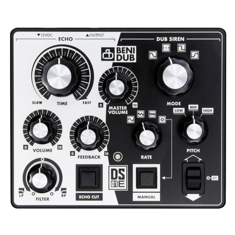 DS01E [Dub Siren with Built-in Echo] by BenidubAudio – Ikebe Musical ...