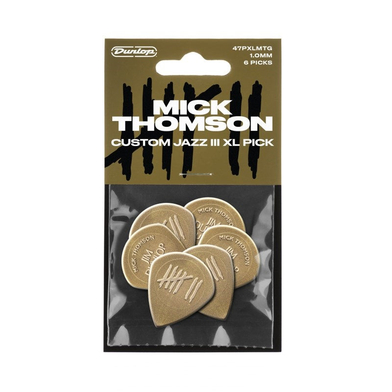 [Spring Sale] MICK THOMSON CUSTOM JAZZ III XL PICK-6PICKS [47PXLMTG] by ...