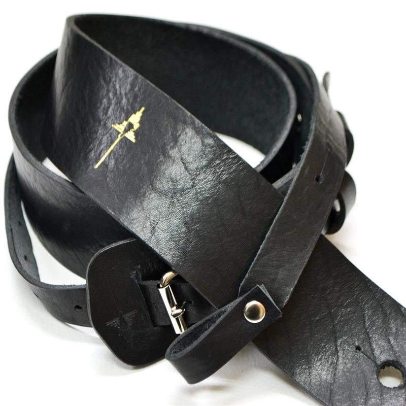 LOOP END LEATHER STRAP Black by NAZCA STRAP – Ikebe Musical Instruments ...