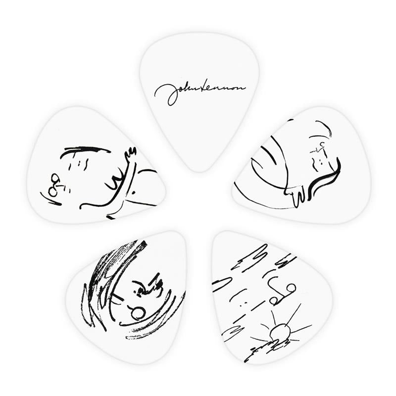 Lennon Art Series Picks - John & Yoko [1CWH4-04JL] by D'Addario – Ikebe ...