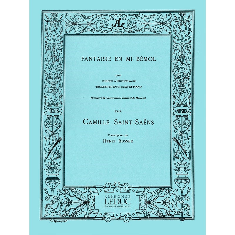 Saint-Saëns: Fantasia by Leduc – Ikebe Musical Instruments Store