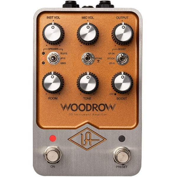 UAFX Woodrow '55 Instrument Amplifier (Universal Audio) preamp by ...
