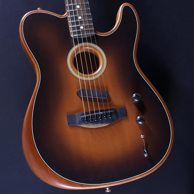 USED American Acoustasonic Telecaster (Sunburst) by Fender Acoustics ...