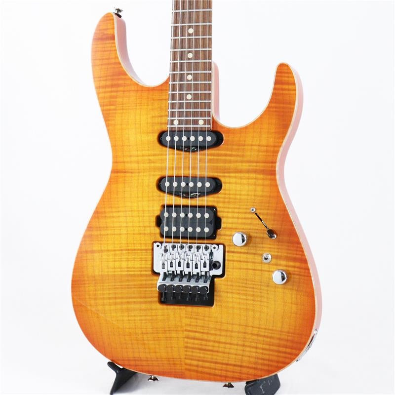 Used Tom Anderson Angel (Transparent Amber Burst with Binding) [SN.04 ...