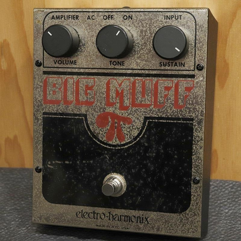 VINTAGE Big Muff Pi Version 3 OFF-ON Switch Black Line '77 by Electro ...