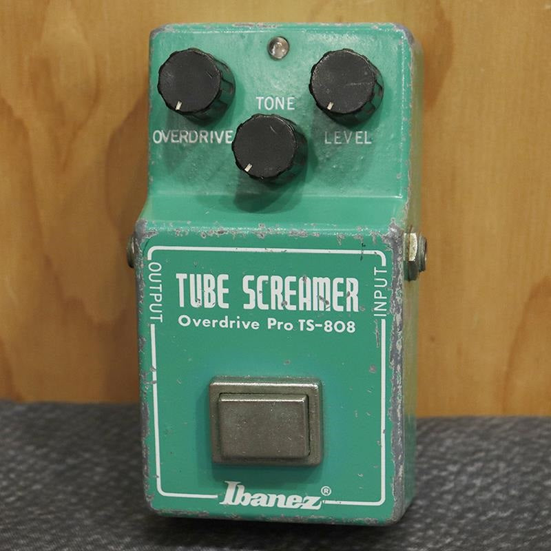VINTAGE TS-808 Tube Screamer Overdrive Pro Large Case '80 by Ibanez ...