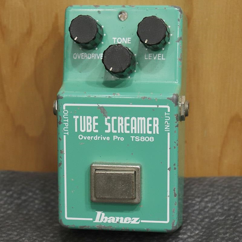 VINTAGE TS-808 Tube Screamer Overdrive Pro Large Case '81 by Ibanez ...
