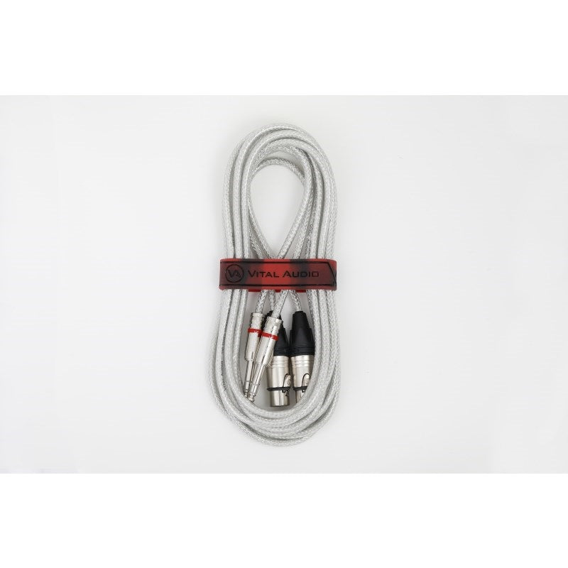 Vital Audio VAB-N Pair 2.0m 3FX/3P (VBN P-2F3P) (XLR Female to TRS ...