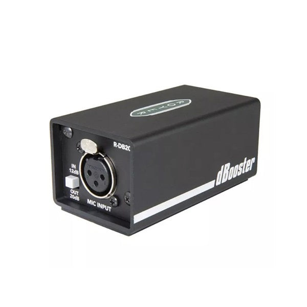 dBooster (In-Line Signal Booster) (12dB/20dB Microphone Booster) (Royer ...